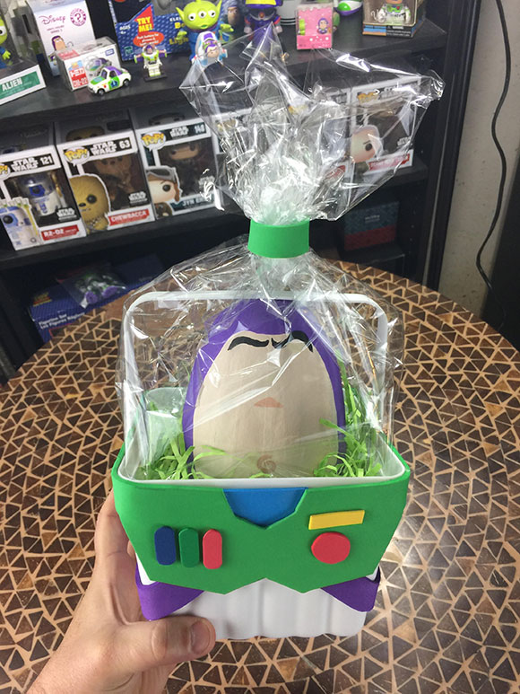 Buzz Lightyear Easter Basket #264 - JamesKennison.com